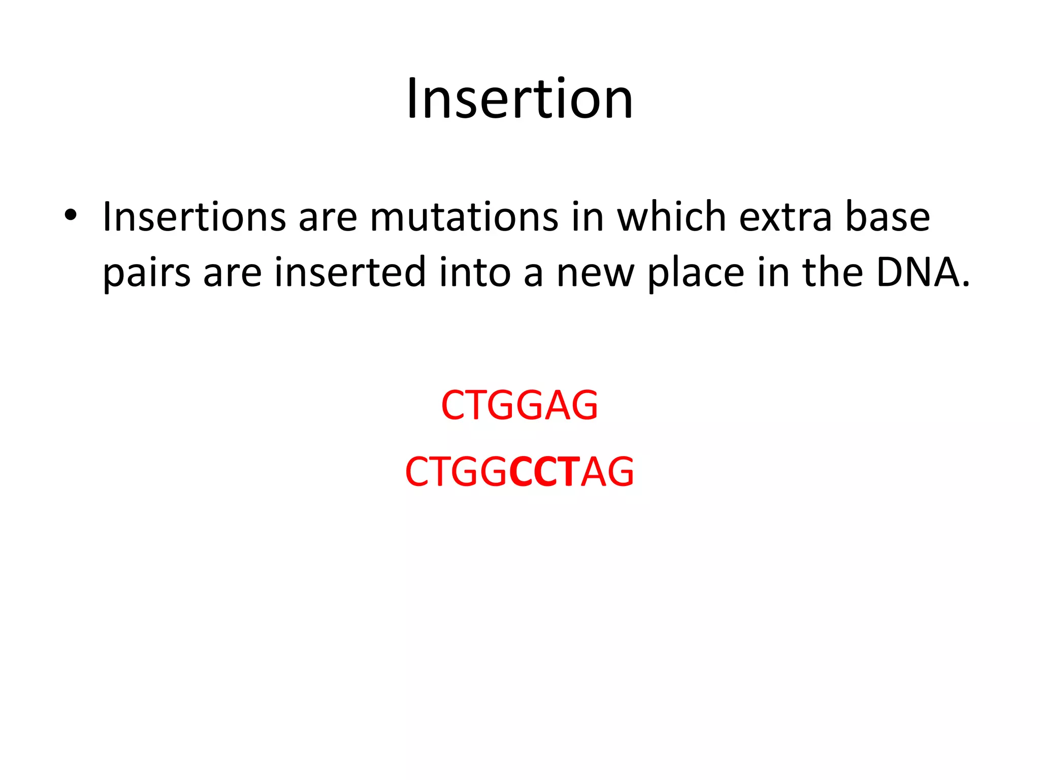 Dna mutations | PPT