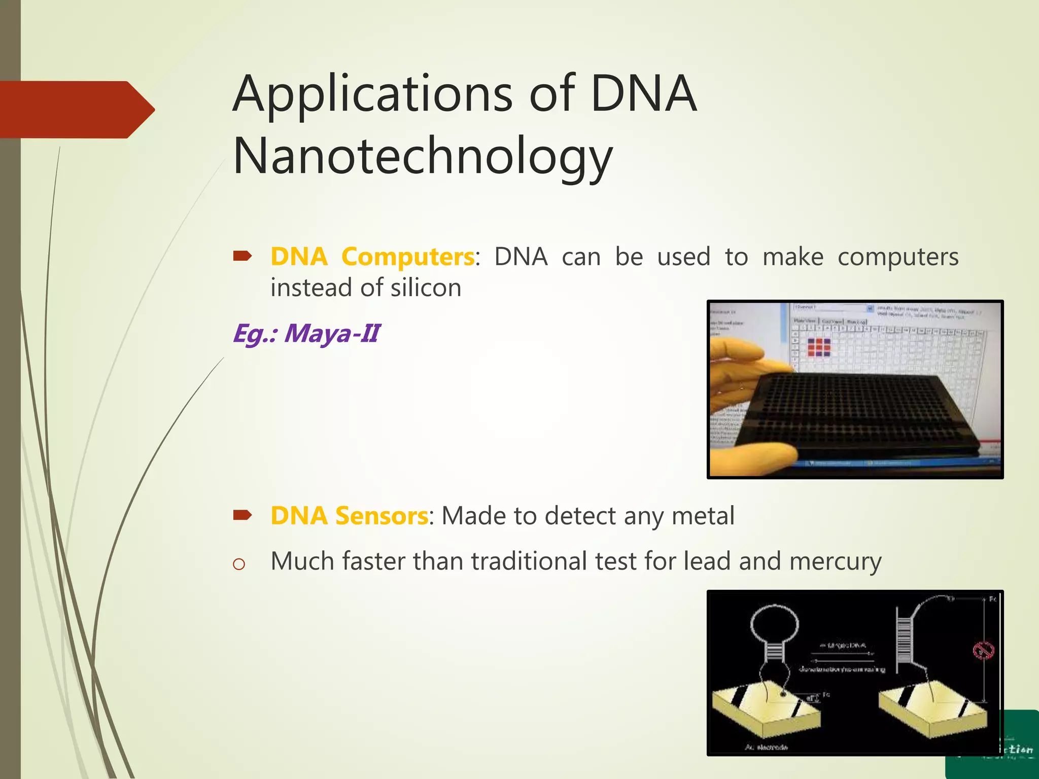 DNA Nanotechnology: Concept and its Applications | PPTX