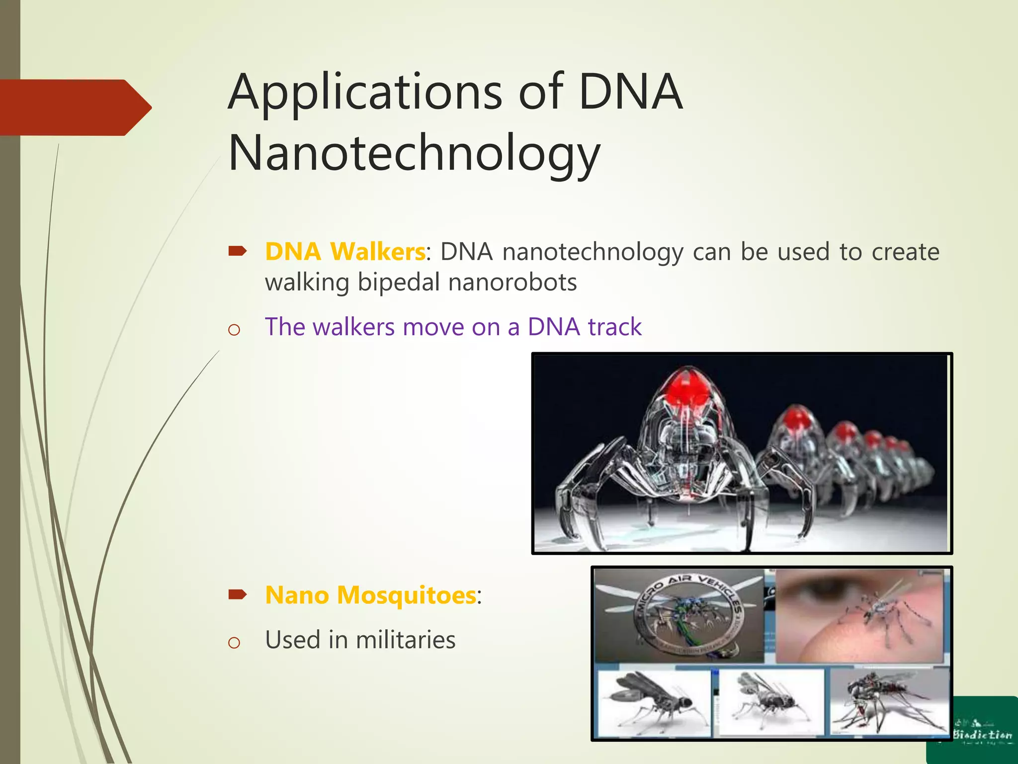 DNA Nanotechnology: Concept and its Applications | PPTX