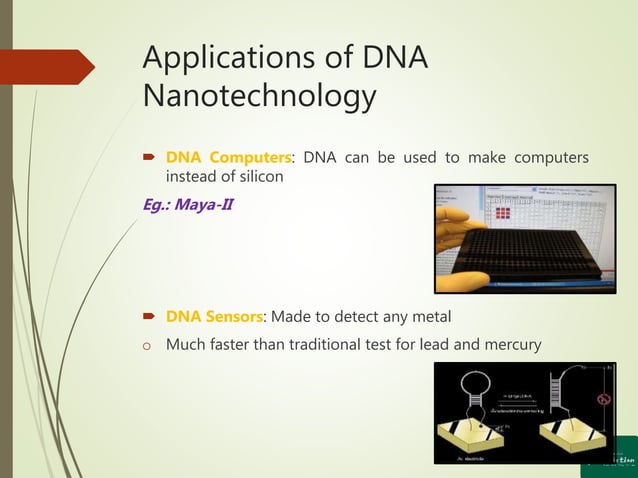 DNA Nanotechnology: Concept and its Applications | PPTX