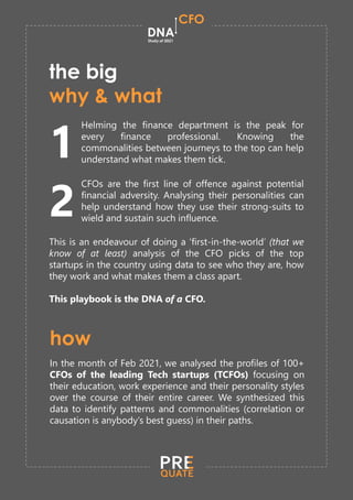 DNA of a Tech CFO, 2021 | PDF