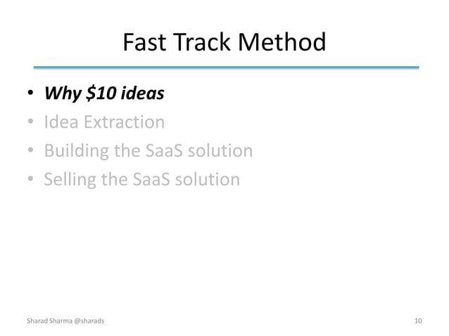 DNA of building software products - Fast track method | PPTX