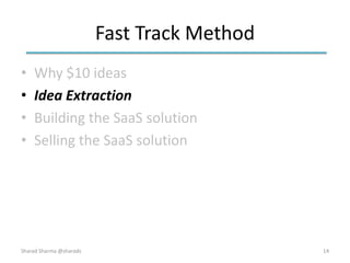 DNA of building software products - Fast track method | PPTX
