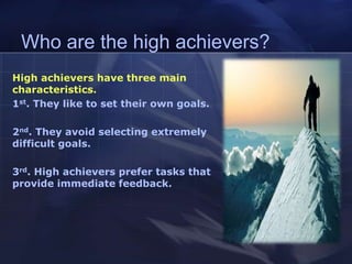 Dna of high achievers | PPT