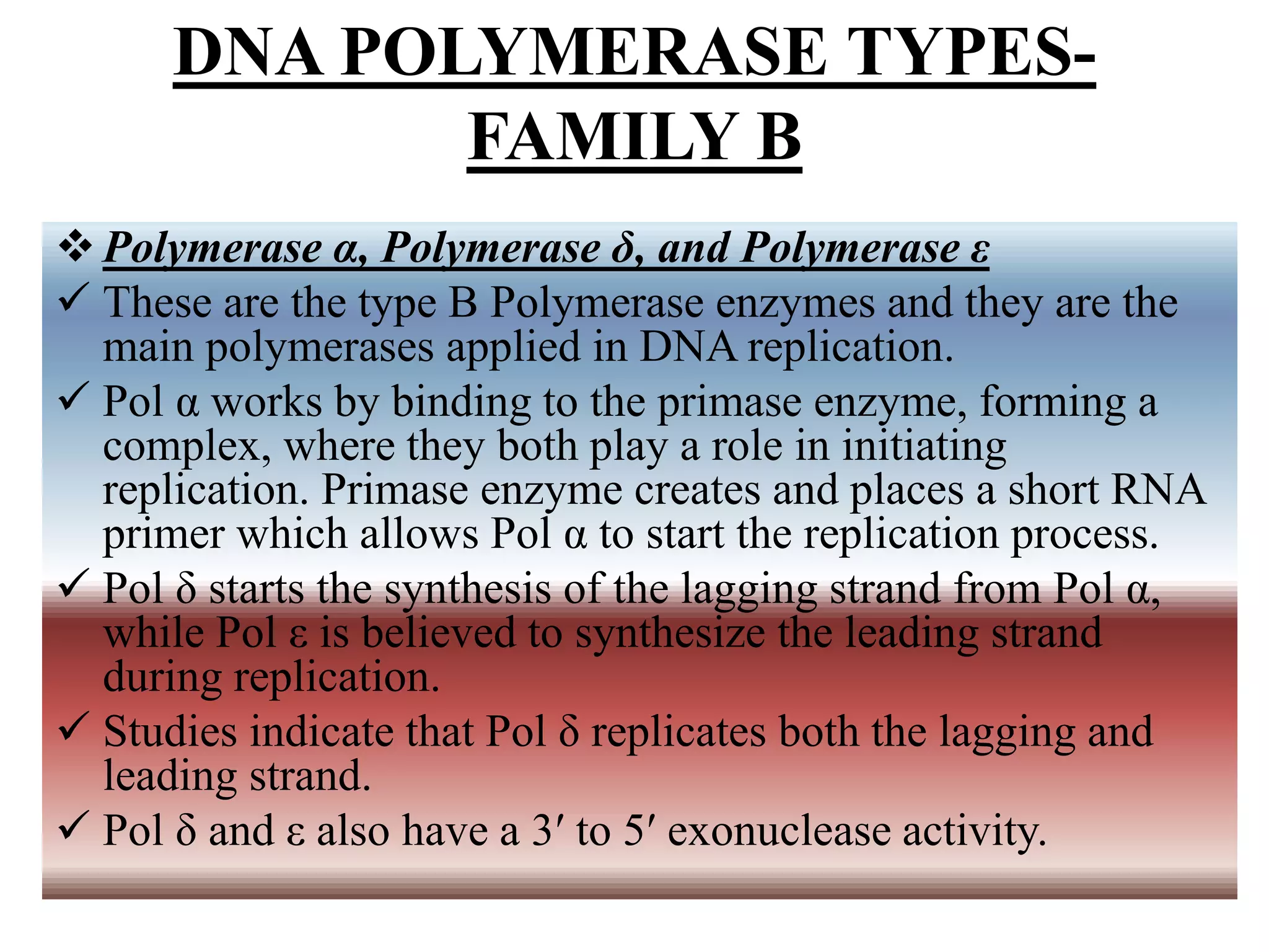 DNA POLYMERASE | PPTX