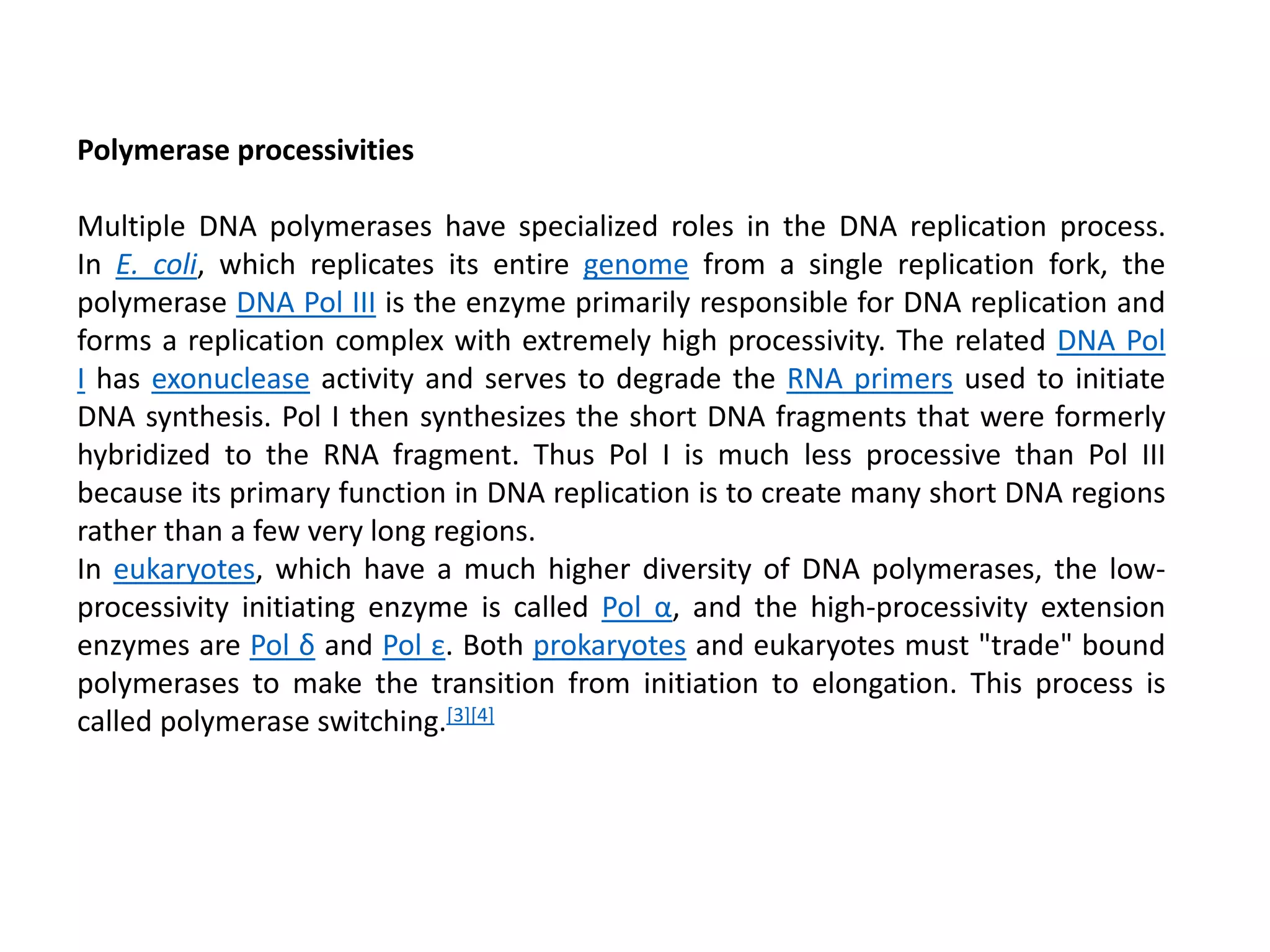 DNA polymerase proofreading and processivity.pptx