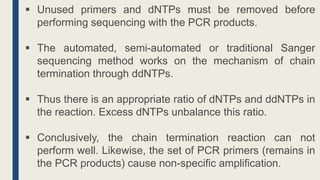 Preparing Genomic DNA for Sequencing | PPTX