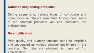 Preparing Genomic DNA for Sequencing | PPTX