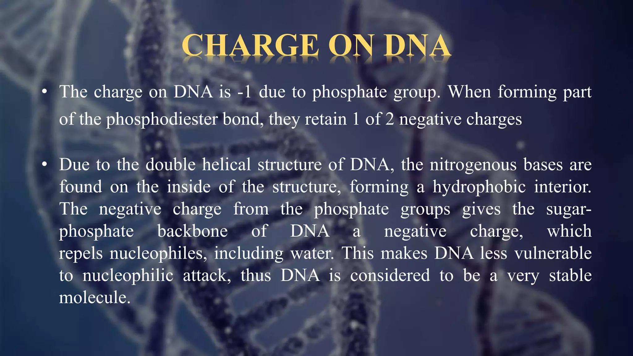 DNa Deoxyribonucleic acid- code of life | PPTX