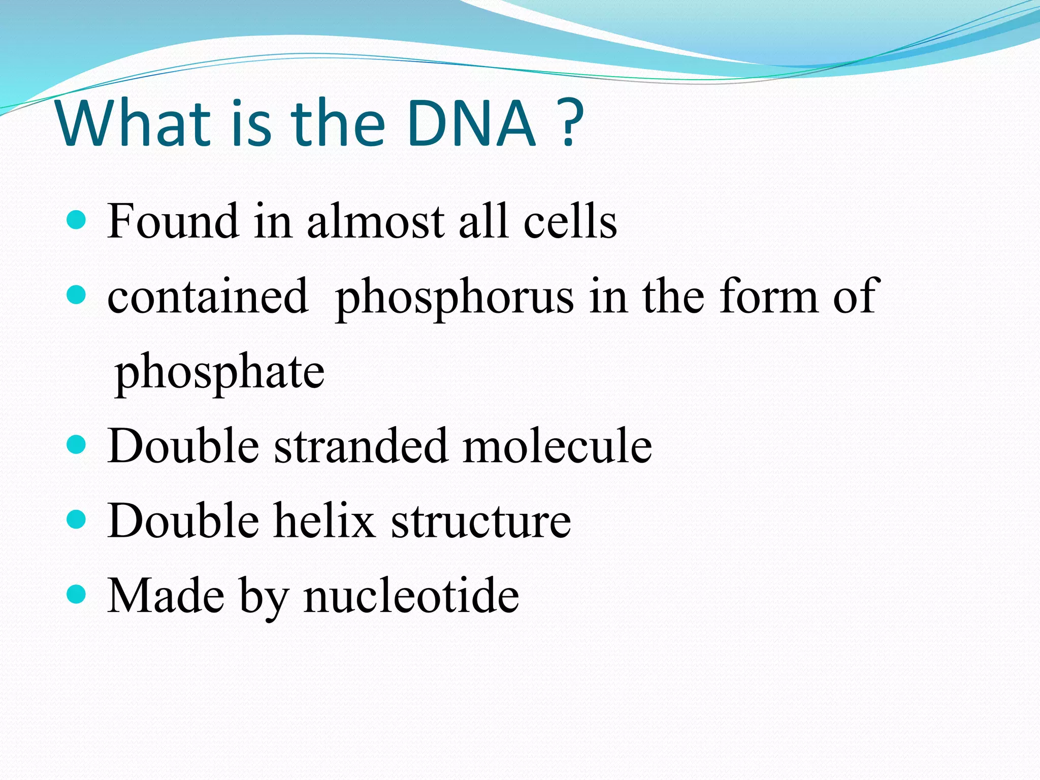 Dna presentation | PPTX