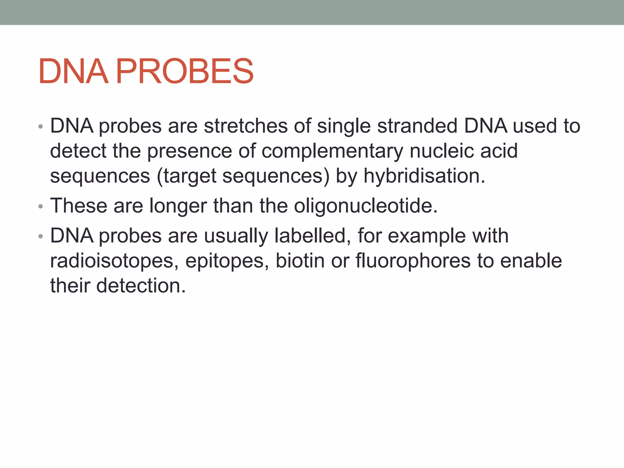 DNA probe | PPTX
