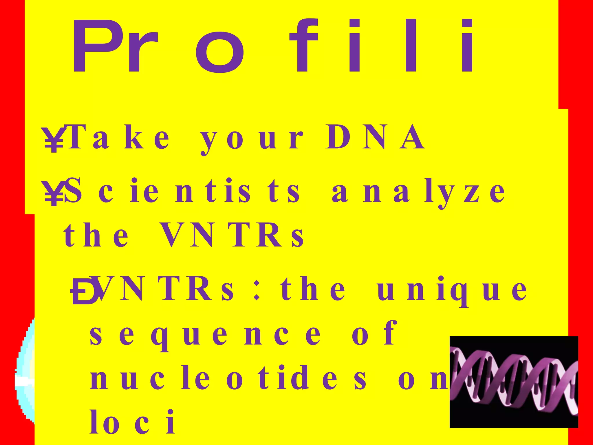 Dna Profiling | PPT