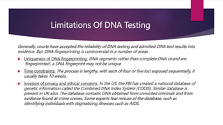 DNA profiling29.pptx use full for students | PPTX
