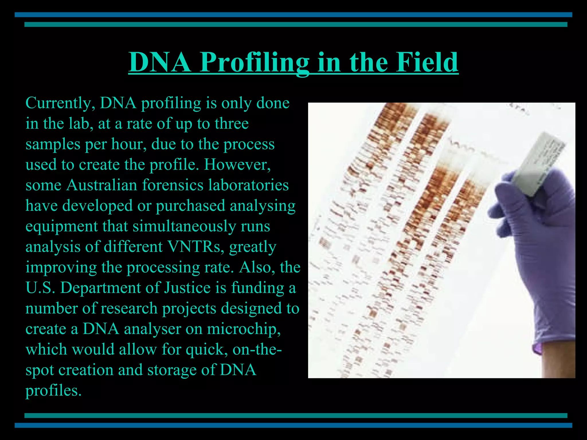 Dna profiling presentation x2 | PPT | Genealogy and Ancestry | Hobbies ...