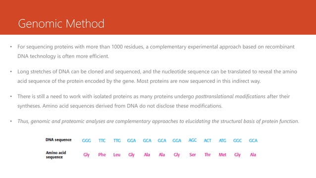Automated DNA sequencing ; Protein sequencing | PDF | Chemistry | Science