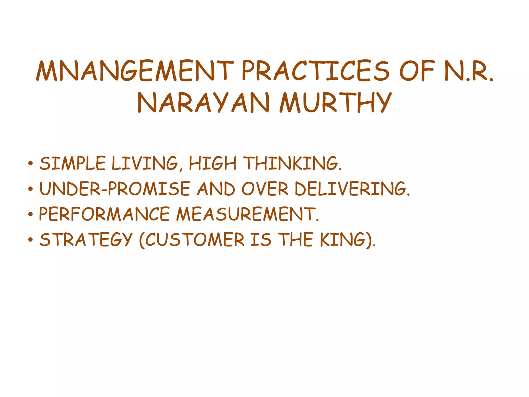 narayan murthy ppt by devkaran kumawat | PPTX