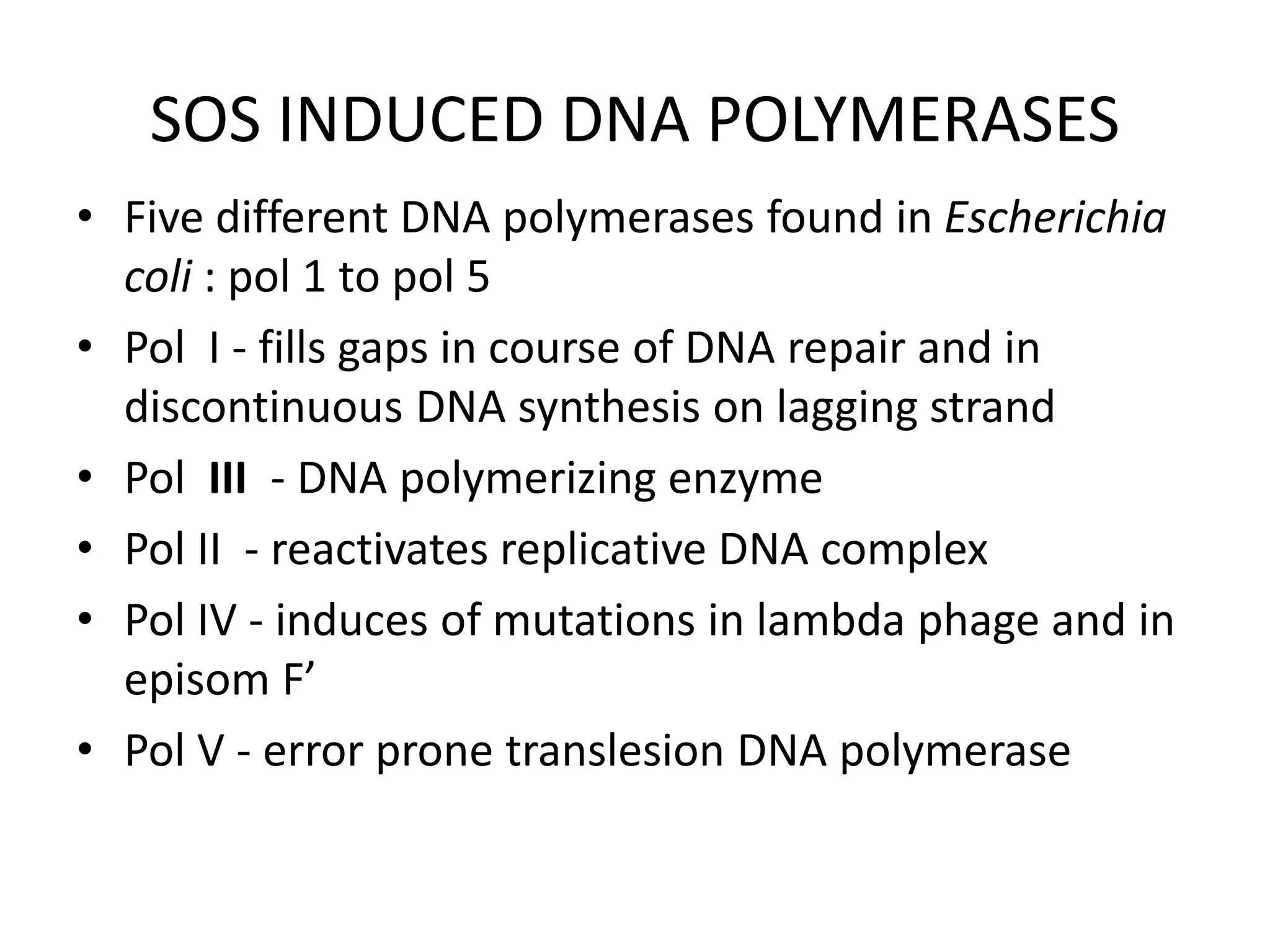 DNA Repair Mechanisms | PPT