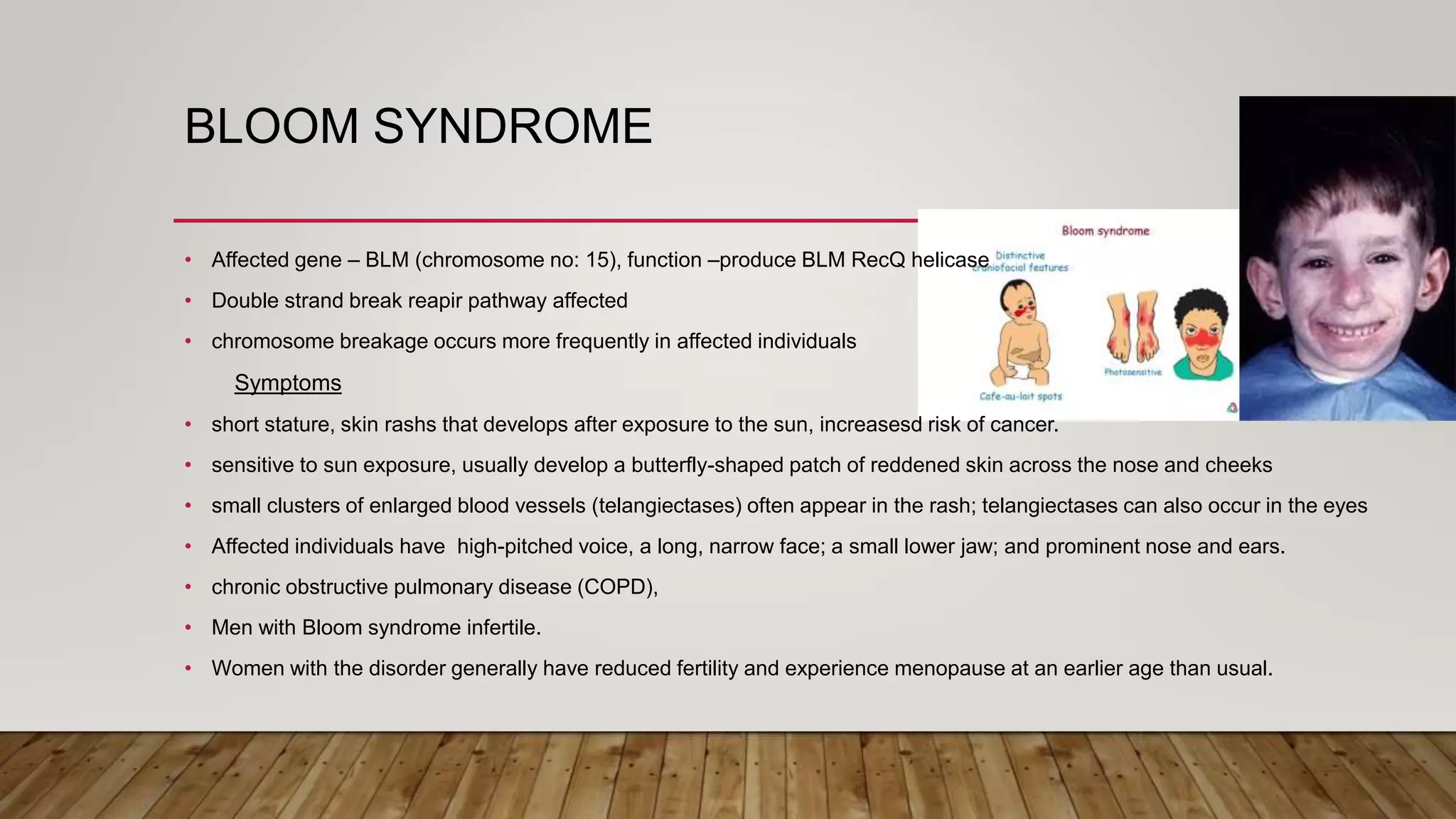 DNA REPAIR DEFICIENCY DISEASES | PPTX | Skin and Dermatology | Diseases ...