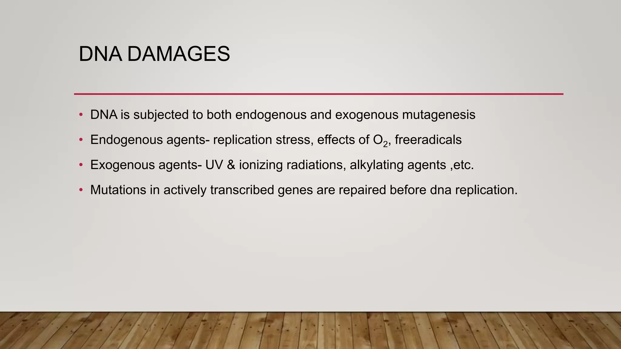 DNA REPAIR DEFICIENCY DISEASES | PPTX | Skin and Dermatology | Diseases ...