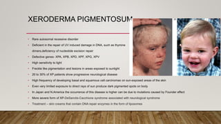 DNA REPAIR DEFICIENCY DISEASES | PPTX
