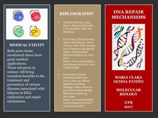Dna Repair Mechanisms | PPT