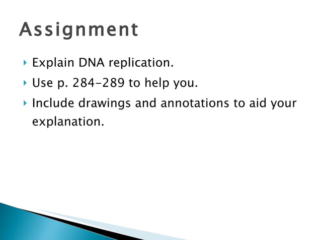DNA Replication PowerPoint | PPT | Genetics | Science