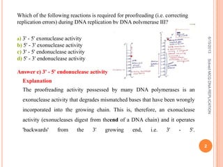 Dna replication | PPTX