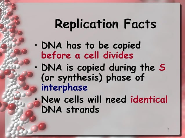 Dna replication | PPT