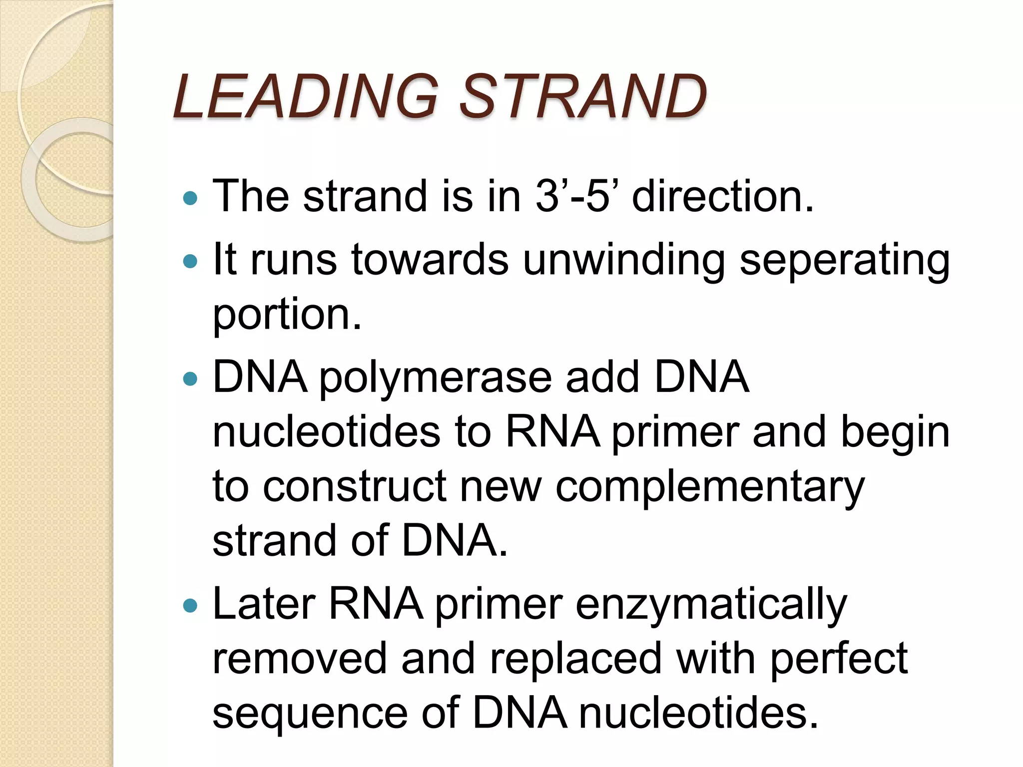 Dna replication | PPTX