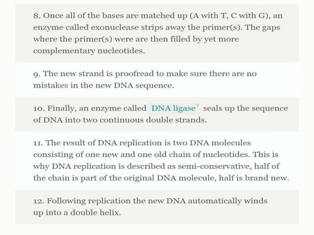 Dna replication | PPTX