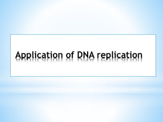 Dna replication | PPTX