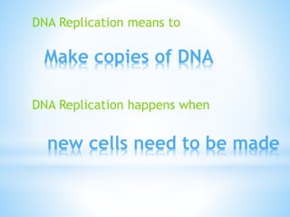 Dna replication | PPT