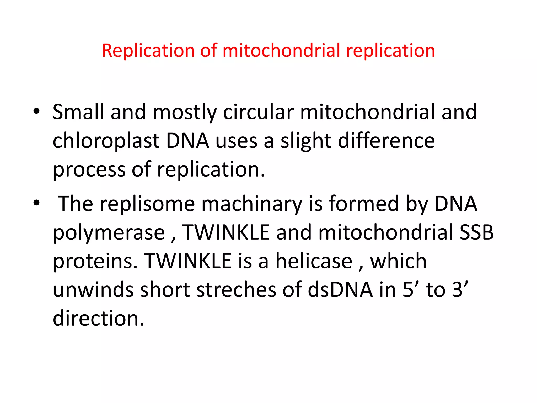 Dna replication JNVU | PDF