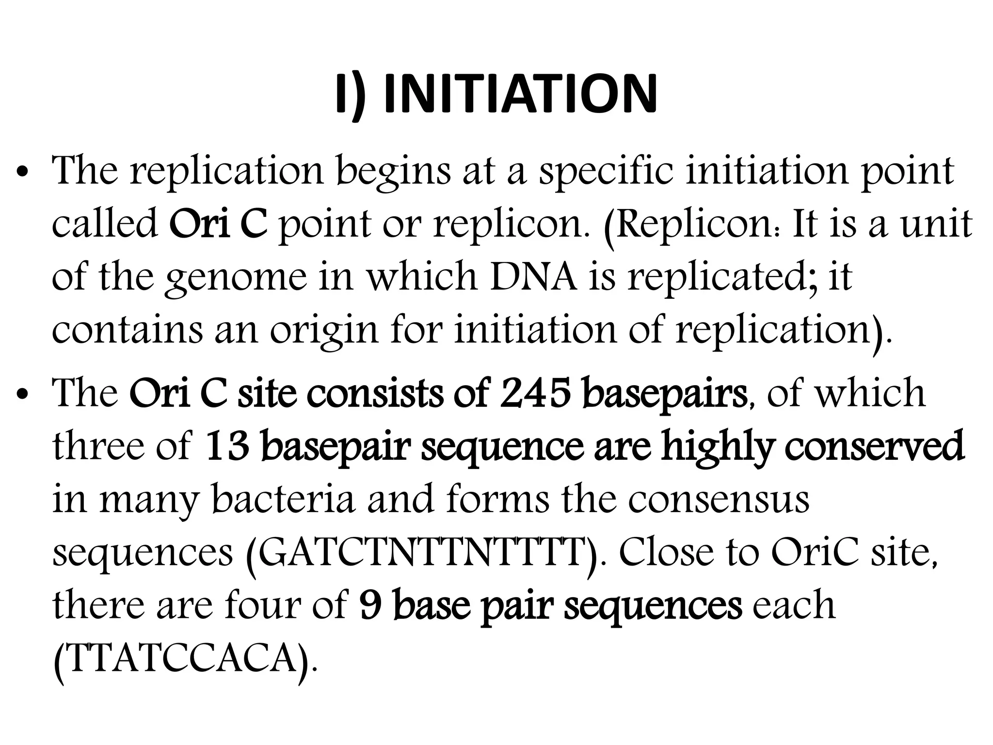 DNA replication in prokaryotes | PPTX