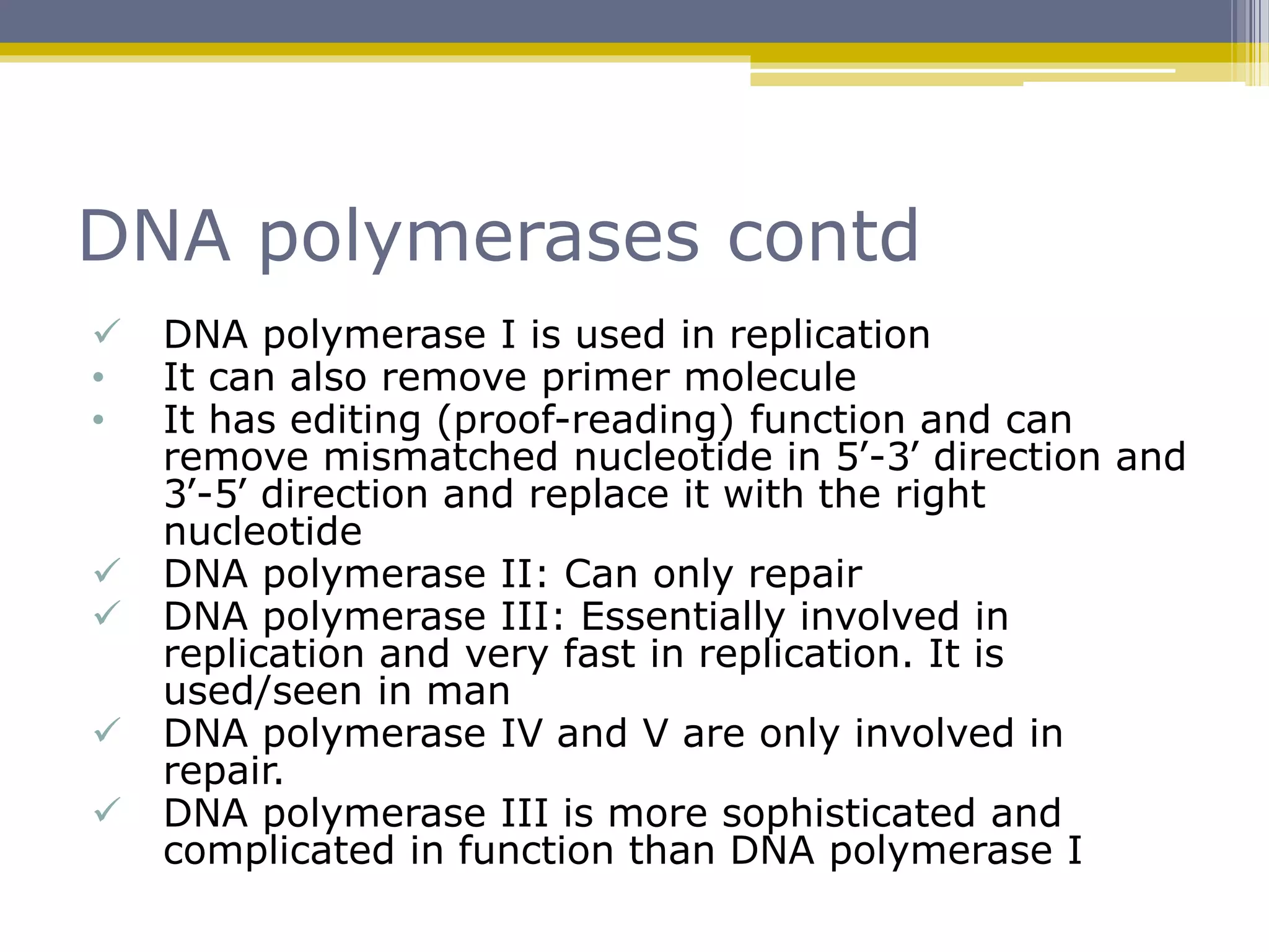 Dna replication | PPTX