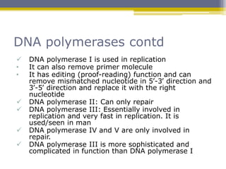 Dna replication | PPTX