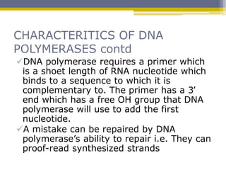 Dna replication | PPTX