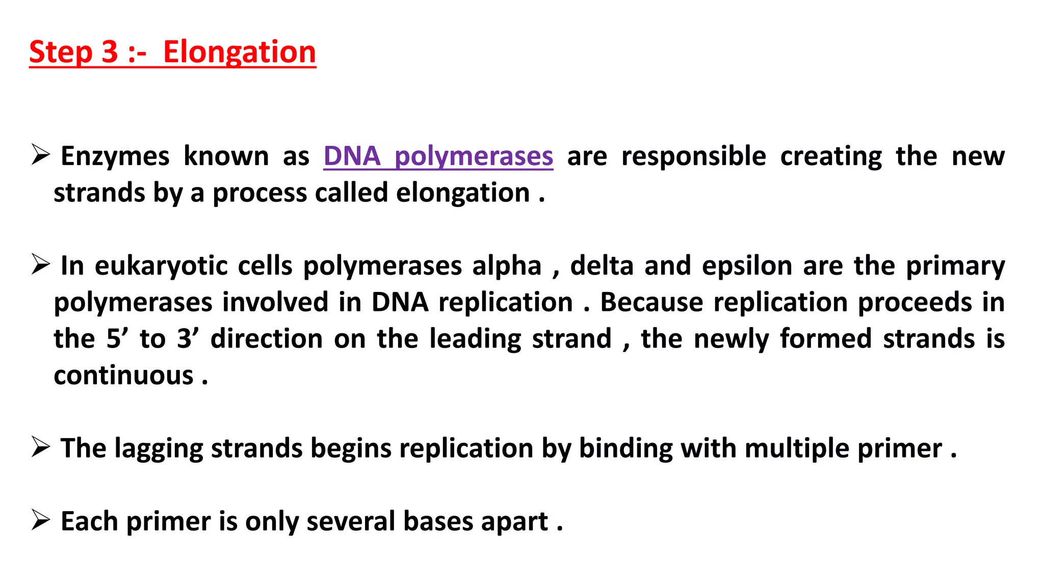 Replication of DNA | PPTX