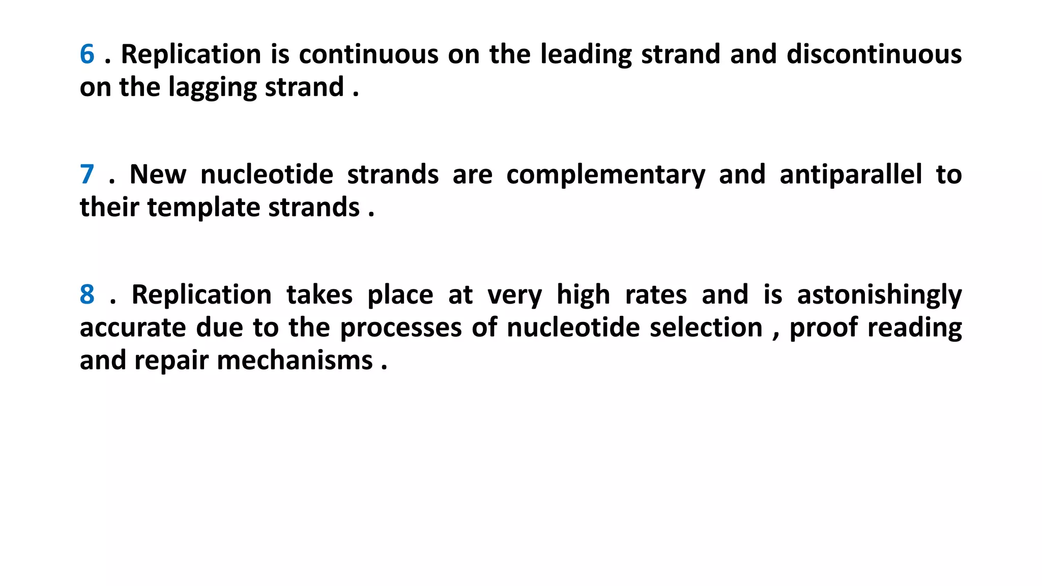 Replication of DNA | PPTX