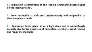 Replication of DNA | PPTX