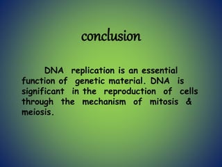Dna replication | PPTX