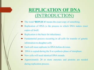 Dna replication. | PPT