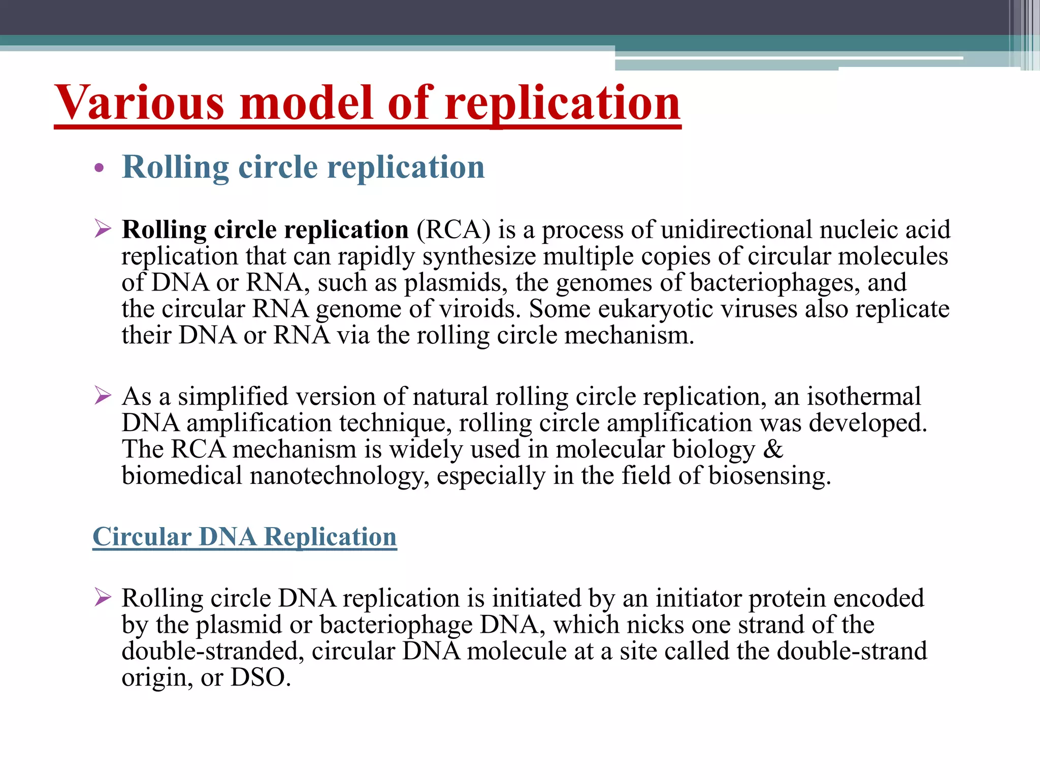 DNA replication | PPTX