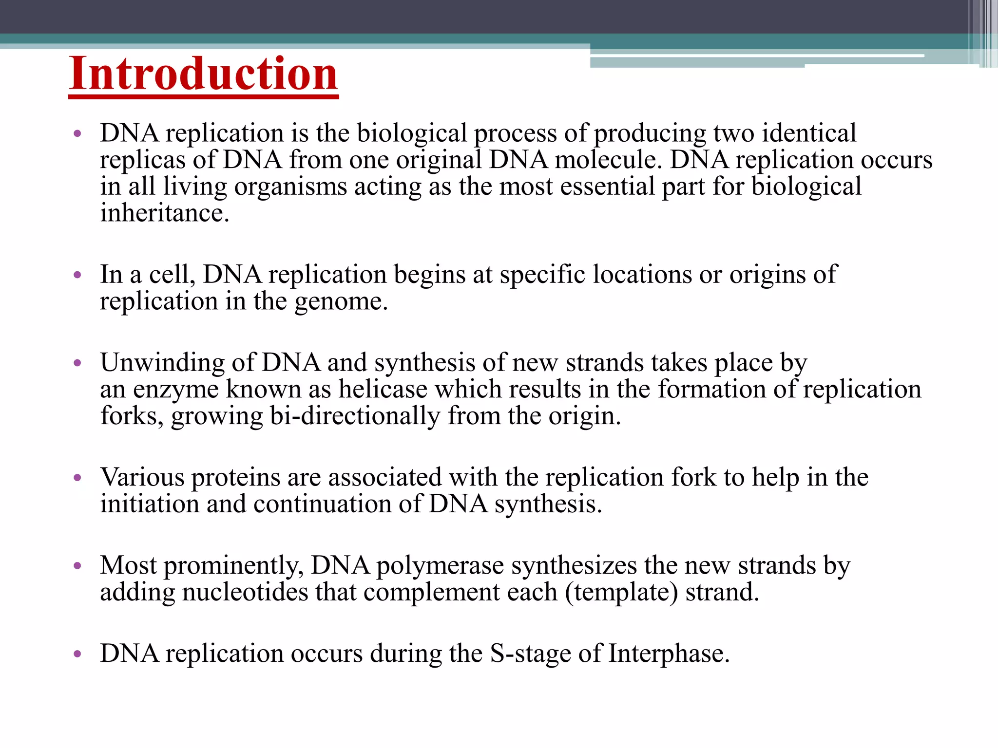 DNA replication | PPTX