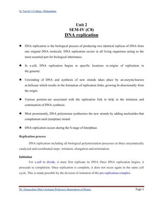 DNA replication | PDF