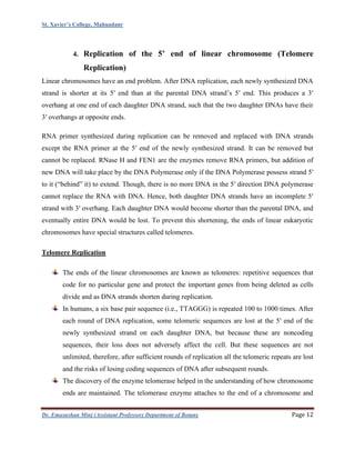 DNA replication | PDF