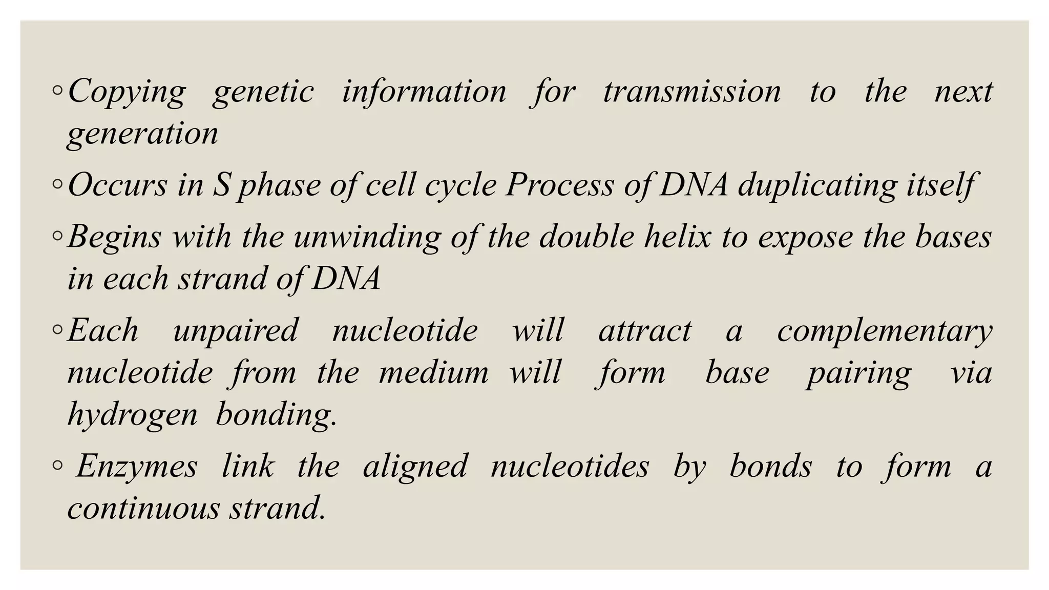 DNA Replication | PPTX
