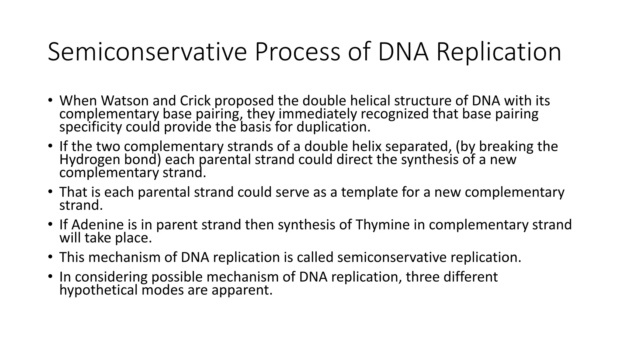 DNA replication | PPTX