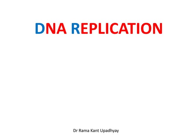 DNA REPLICATION class XII Biology based NCERT Text book .pptx | Chemistry | Science