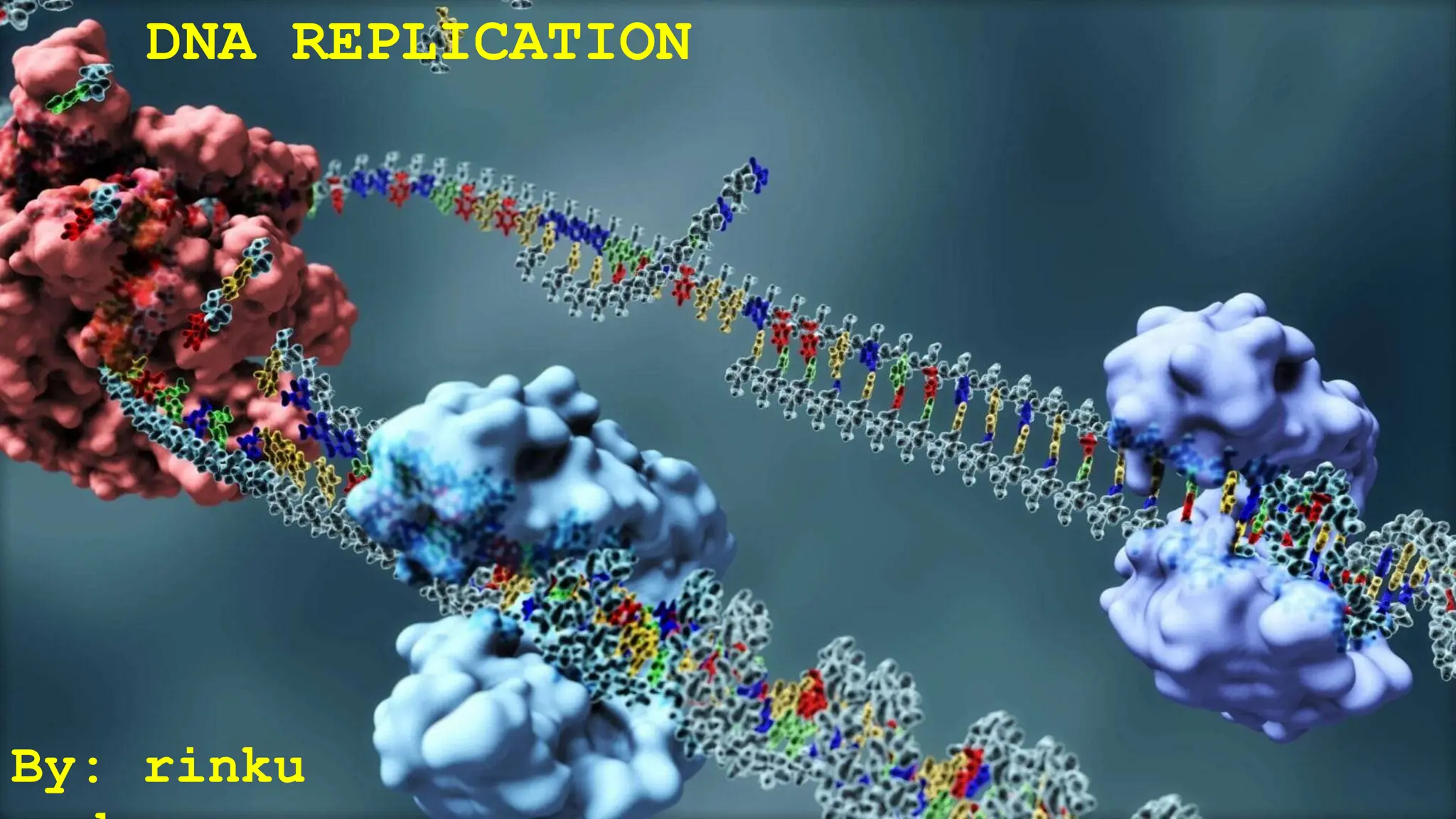 dna replication.pptx by Sahil khan sahab | PPT